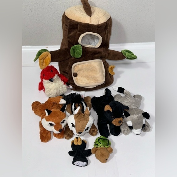 unipak | Toys | Unipak Tree House With Stuffed Forest Animals Plush ...